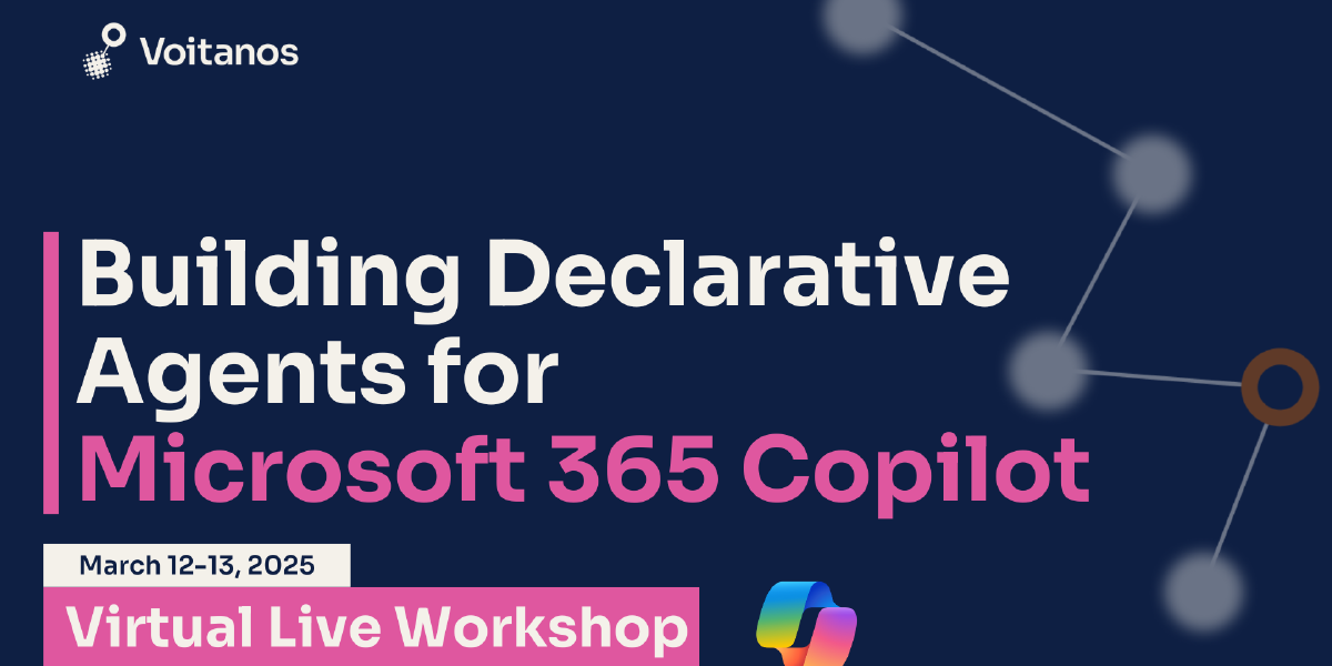 Workshop: Build Declarative Agents for Microsoft 365 Copilot