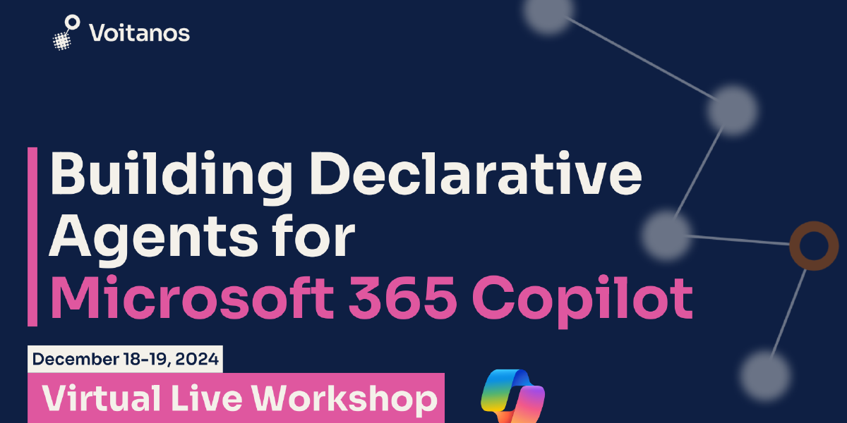 Workshop: Build Declarative Agents for Microsoft 365 Copilot