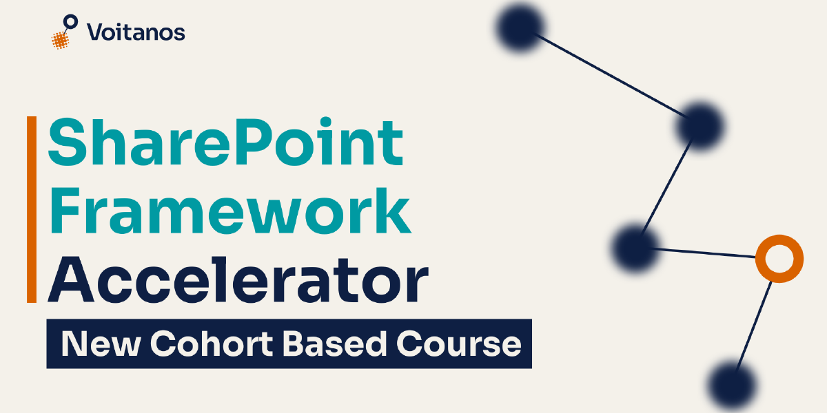 Announcement: New SharePoint Framework Accelerator!