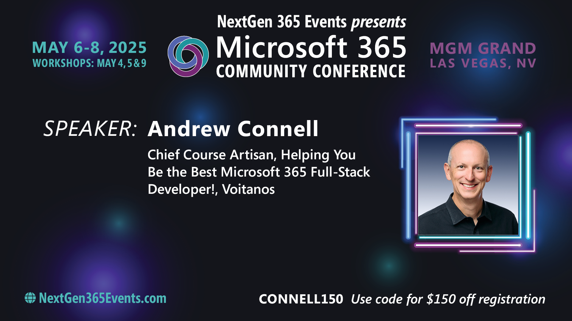 Join me - M365 Community Conference - Las Vegas - May 2025