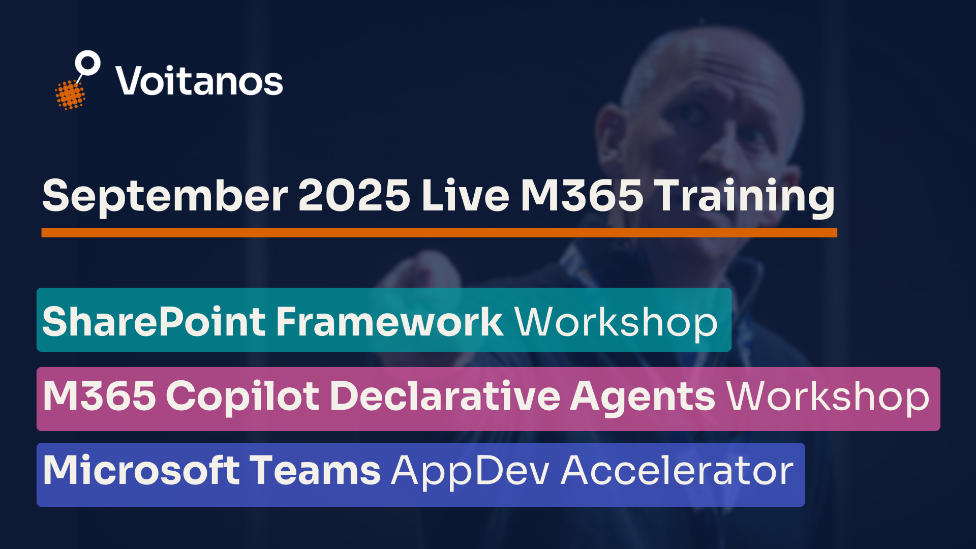 Live Microsoft 365 Learning for SPFx, Copilot, and MS Teams