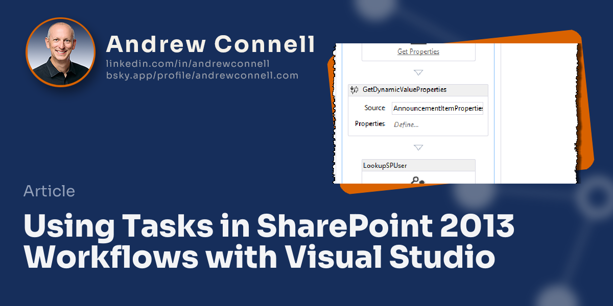 Using Tasks in SharePoint 2013 Workflows with Visual Studio