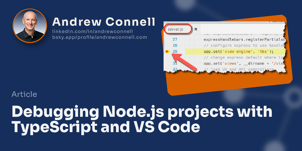 Debugging Node.js projects with TypeScript and VS Code
